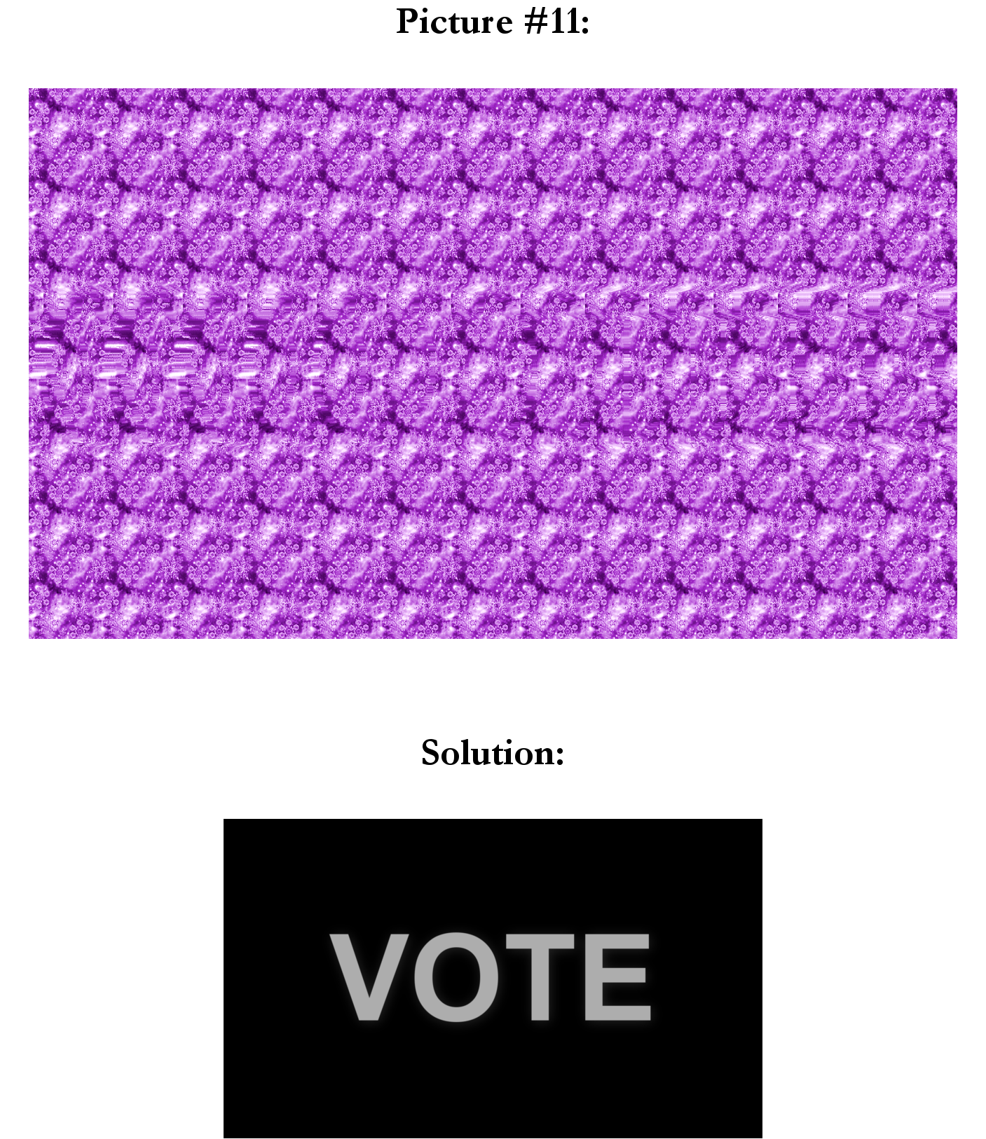 Can You Find the Hidden Images In These 15 “Magic Eye” Photos ...